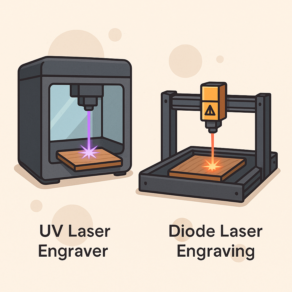 UV Laser Engraver vs Diode Laser – A Detailed Comparison — The Maker's ...