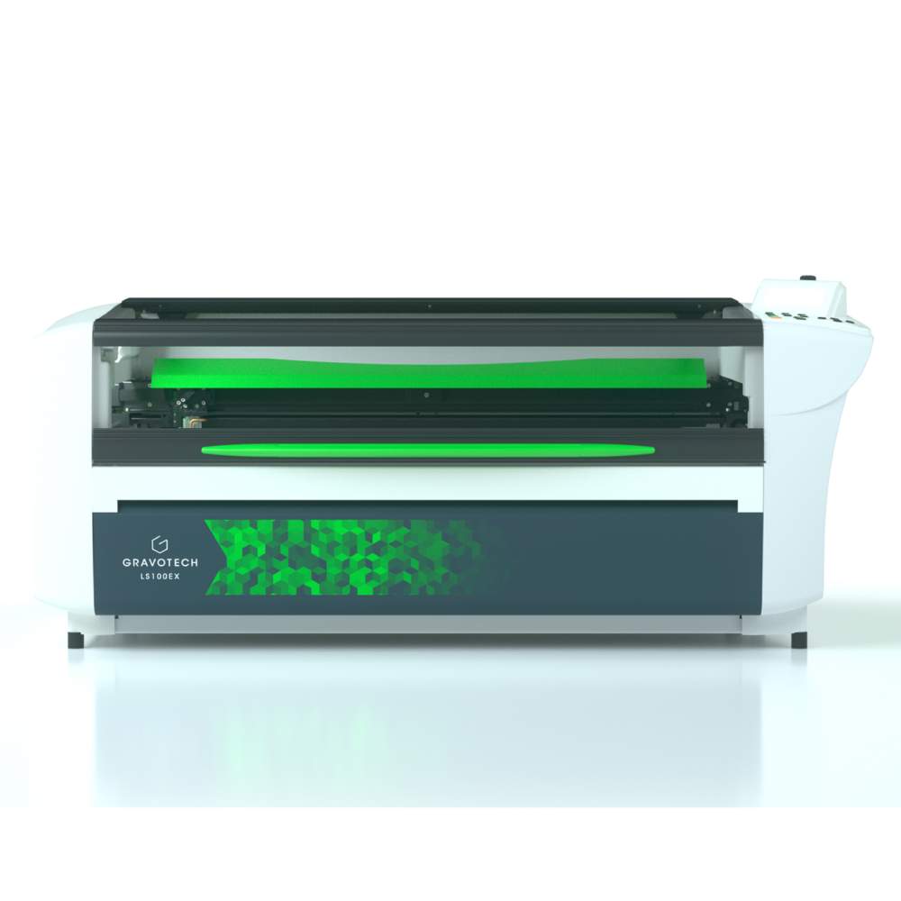 Gravotech LS100EX Fiber 24" X 12" Laser Engraving Machine - 20/30W ...
